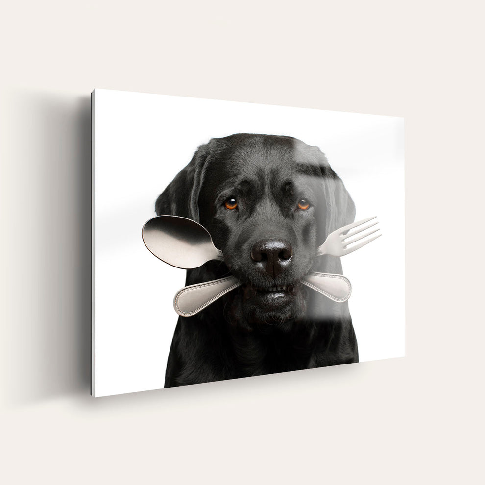 Bone Appetite - Limited Edition Labrador Dog Art Print by Ron Schmidt ...